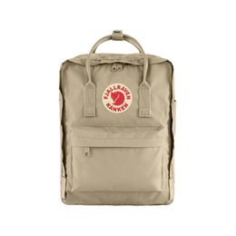 Fj&auml;llr&auml;ven Fj&auml;llr&auml;ven Rucksack 'Kanken' Herren Gr&ouml;&szlig;e One Size hellbeige / greige / rot
