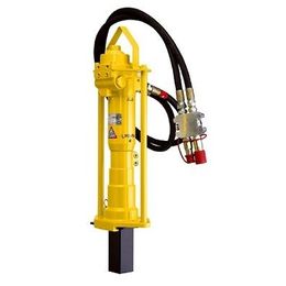 Atlas Copco Hydraulik-Pfahltreiber LPD-RV mit Fernsteuerventil f&uuml;r &Oslash; 40 - 100 mm