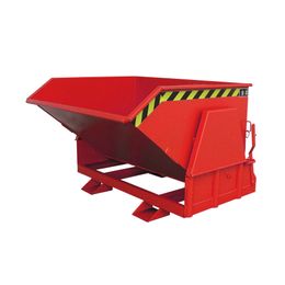 Bauer S&uuml;dlohn Kippbeh&auml;lter BK 80; lackiert; Feuerrot