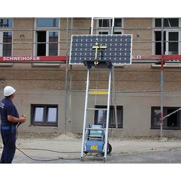 GEDA Solar-Fixlift 250 bis 14 m Komplettpaket mit Solarpritsche