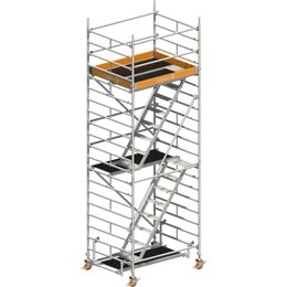Layher Uni-Komfort Treppenger&uuml;st 4202; Arbeitsh&ouml;he 6.20 m