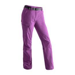 Maier Sports Funktionshose »Lulaka« Damen Wanderhose, atmungsaktive Outdoor-Hose mit Roll up Funktion purpurviolett 27 - Kurzgrößen Kurzgrößen 27...
