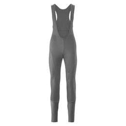 Gonso Fahrradhose »Essential Bib Tight Softshell W« Damen Radhose mit Trägern und Sitzpolster schwarz 38 - Normalgrößen Normalgrößen 38 Materialmix...