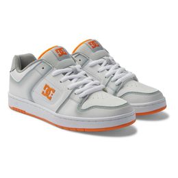 DC Shoes Sneaker &raquo;Manteca Se&laquo; White/Grey/Orange 9(42) 9(42) Kunstleder-Design