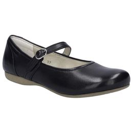 Josef Seibel Ballerina &raquo;Fiona 77&laquo; mit Schnallenverschluss schwarz 43 43 Modische Ballerina mit Gummizug und kleinem Absatz