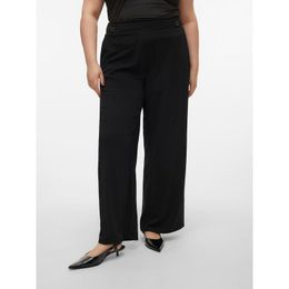 Vero Moda CURVE Anzughose &raquo;VMCLIVA HW WIDE PANT CUR NOOS&laquo; Black 48 - L&auml;nge 32 L&auml;nge 32 48 Kn&ouml;chellange Hose von Vero Moda Curve