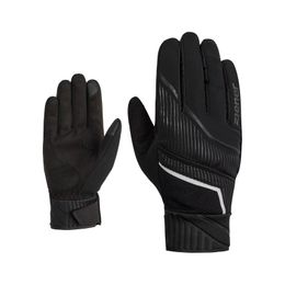 Ziener Multisporthandschuhe &raquo;ULIC Touch&laquo; schwarz 7 7 Langlaufhandschuh mit integriertem &Uuml;berziehf&auml;ustling