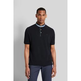 Bugatti Poloshirt, mit modischem Stehkragen marine S S Poloshirt mit Stehkragen von Bugatti