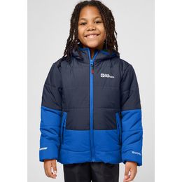 Jack Wolfskin Outdoorjacke &raquo;TWO HILLS INS JACKET K&laquo; mit Kapuze night-blue 104 104 Reflektierende Details