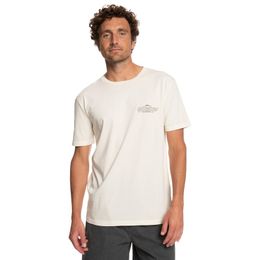 Quiksilver T-Shirt »Quik Words« weiß M M Material: BaumwollStoff [160 g/m2]