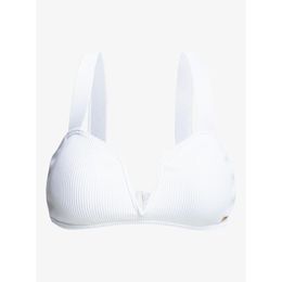 Roxy Bandeau-Bikini-Top »Mind Of Freedom« Bright White L - Cup B Cup B L Stoff: texturierter, recycelter...