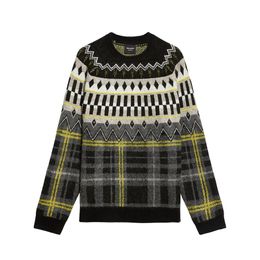 Lyle & Scott Lyle & Scott Sweater 'Fair Isle' male Black size XS
