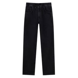 Pull&Bear Pull&Bear Jeans Herren Größe 34 black denim