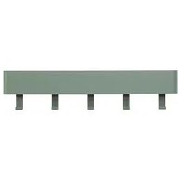 Garderobenhalter SPINDER DESIGN "Dax Play", gr&uuml;n, B:52cm H:12cm T:7,5cm, Metall, Garderobenhalter, Metall, Breite 52 cm