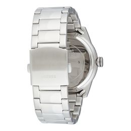 Guess Uhr 'VARSITY G' Herren Gr&ouml;&szlig;e One Size silber