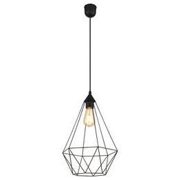 Globo LIGHTING H&auml;ngeleuchte "ZACHARY", schwarz, 1 Stk., Leuchten, H&auml;ngelampe/Pendelleuchte/Esszimmer/Wohnzimmer/Esstisch, H&auml;ngeleuchte