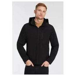 Softshelljacke CMP, Herren, Gr. 58, schwarz, Softshell, Obermaterial: 96% Polyester, 4% Elasthan. Futter: 100% Polyester. Innenseite: 100% Polyester, taillenbedeckt, hoch geschlossener Ausschnitt, angesetztes B&uuml;ndchen mit Windstopper, Jacken Softshelljacke, Wasserabweisend & Winddicht & Atmungsaktiv