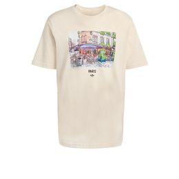 adidas originals Shirt 'Painting Paris Street' male White size S