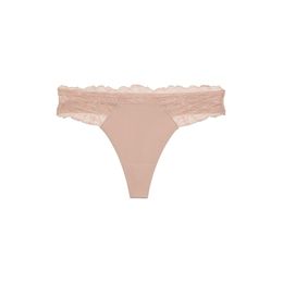 Calvin Klein Thong female Beige size XS