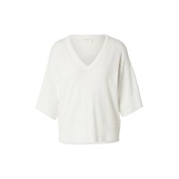 MSCH COPENHAGEN Pullover 'Eslina Rachelle' Damen Größe S/M offwhite