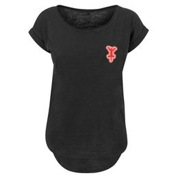 F4NT4STIC Shirt 'Disney Winnie Puuh Der Bär Tigger Brust Druck' Damen Größe XXL rot / schwarz