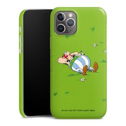 DeinDesign iPhone 12 Pro Handy Premium Case Smartphone Handyh&uuml;lle Schutzh&uuml;lle gl&auml;nzend Official Licensed Product Asterix Obelix Premium Case