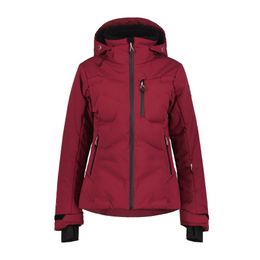 Skijacke Icepeak "Icepeak FLOVILLA", Damen, Gr. 46, wine, Obermaterial: 100% Polyester. Futter: 100% Polyester. Wattierung: 100% Polyester, Jacken