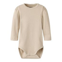 name it Strampler Größe 80 beige