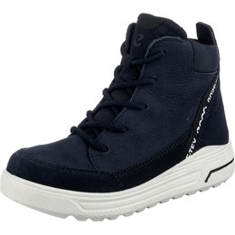 Ecco Snowboots Jungen Gr&ouml;&szlig;e 33 dunkelblau / wei&szlig;