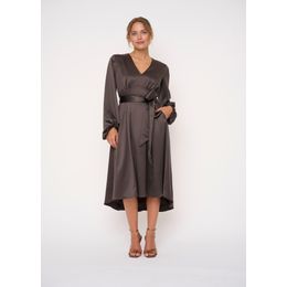 Kleo Abendkleid Damen Gr&ouml;&szlig;e 46 dunkelbraun