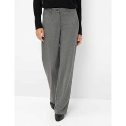 Raphaela by Brax Damen Marlenehose Style PEGGY FLARED GREY, grau, Gr. 40