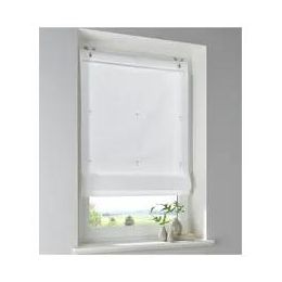 Kutti Raffrollo HEINE HOME Gr. 2, wei&szlig;, B:60 H:140, Raffrollos