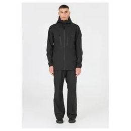 Regenhose WEATHER REPORT "Harbor", Herren, Gr. XL, EURO-Gr&ouml;&szlig;en, schwarz, 100% Polyester, unifarben, Hosen Regenhose, mit 20.000 mm Wassers&auml;ule