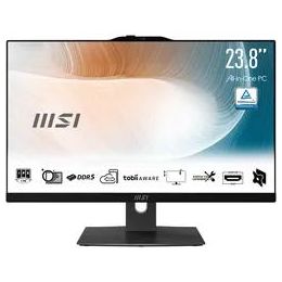 MSI All-in-One PC "Modern AM242P 1M-1204DE", schwarz, Microsoft Windows 11 Pro, 16 GB RAM 256 GB SSD, Desktop-PCs