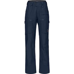 Norröna Norrøna Lofoten Skihose Damen - blau - Gr. XS - Polyester