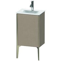 Duravit XViu Waschtisch-Unterschrank XV4068RB175 43x31x59,1cm, 1 Tür, champagner matt, rechts, leinen