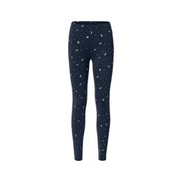 Tchibo - Kuschelige Leggings - Damen - Gr. L - wei&szlig;/print