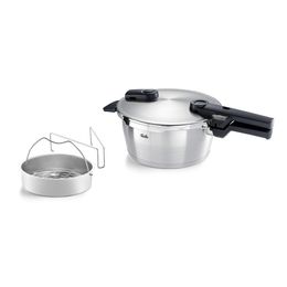 Fissler Schnellkochtopf Vitaquick&reg; Premium, Silber, Edelstahl, Metall, 2,5 L, 16.5 cm, Druckregelventil, Sicherheitsventil, Kochen, T&ouml;pfe, Schnellkocht&ouml;pfe