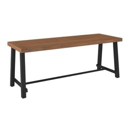 Ambia Garden Gartentisch, Akazie, Holz, Metall, Akazie, massiv, rechteckig, eckig, 70x76x200 cm, Bsci, FSC 100%, Gartenm&ouml;bel, Gartentische, Gartentische