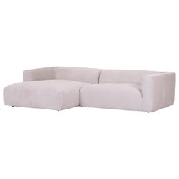 Landscape Ecksofa, Beige, Textil, 3-4-Sitzer, Ottomane links, L-Form, 280x175 cm, Stoffauswahl, Hocker erh&auml;ltlich, Wohnzimmer, Sofas & Couches, Wohnlandschaften, Ecksofas