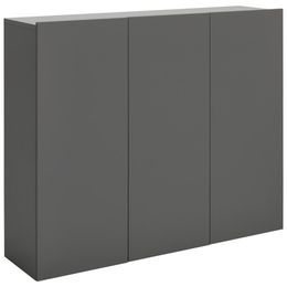 Hom&acute;in Hom`in Schuhschrank, Anthrazit, Holzwerkstoff, 12 F&auml;cher, 120x100x34 cm, Typenauswahl, h&auml;ngend, Garderobe, Schuhaufbewahrung, Schuhschr&auml;nke