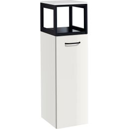 Highboard Optifit "Yukon", weiß, B:30cm H:103,4cm T:34,8cm, Spanplatte, Sideboards
