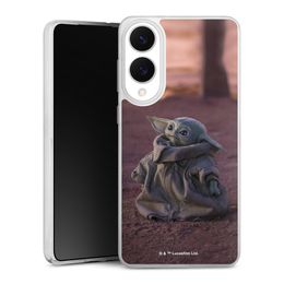 DeinDesign Galaxy S25 Edge Handy Silikon H&uuml;lle Case transparent Handyh&uuml;lle The Child Star Wars Baby Yoda Silikon Case