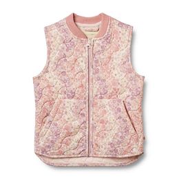 Wheat Steppweste ''Gilet'' in Rosa - 50% | Gr&ouml;&szlig;e 116 | Kinderjacken