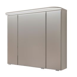 Pelipal LED-Spiegelschrank ' Jelte' kaschmirfarben matt 85 x 72,3 x 17 cm