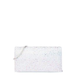 Mascara Clutch female Silver size One Size