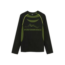 Cool Club Thermal Top Jungen Gr&ouml;&szlig;e 122/128 anthrazit / gr&uuml;n