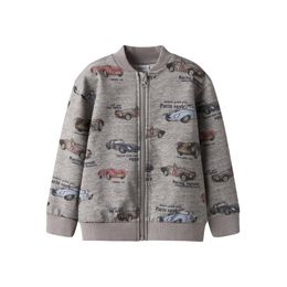 name it Sweatjacke Jungen Gr&ouml;&szlig;e 104 blau / grau / rot / schwarz