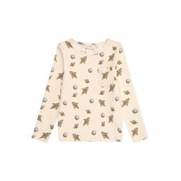 Lil'atelier Shirt 'NMMLAYO' Jungen Gr&ouml;&szlig;e 98 grau / taupe / oliv