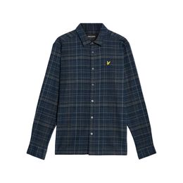 Lyle & Scott Lyle & Scott Hemd Herren Gr&ouml;&szlig;e XL dunkelblau / gr&uuml;n / offwhite